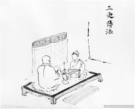 五祖为六祖三更传法设计图绘画书法文化艺术设计图库昵图网