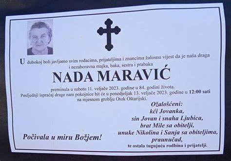 Obavijest O Smrti Og Portal