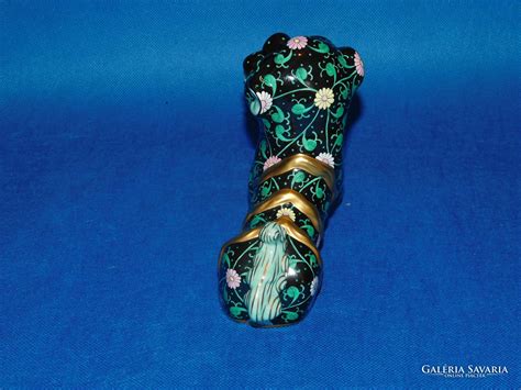 Herendi Siang Noir Foo Kutya Porcelán Galéria Savaria Online Piactér Vásároljon Vagy