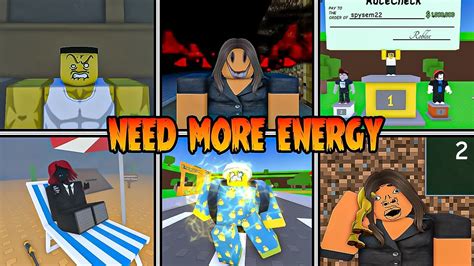Roblox Need More Energy Full Walkthrough All Endings Youtube