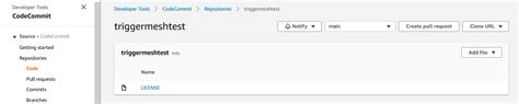 Amazon Codecommit Triggermesh