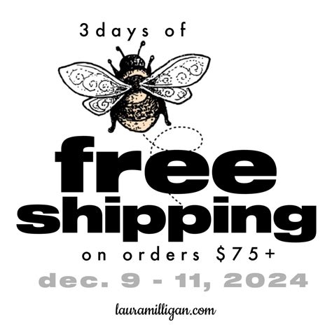 3 Days Of Free Shipping Is Coming Lauramilligan