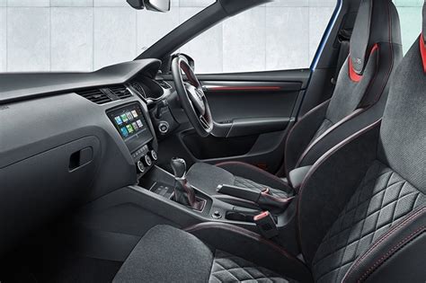 2017 Skoda Octavia Rs In Pictures A 230hp Leather Wrapped Sedan Under