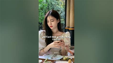 Perfect That Girl” Morning Routine 🌷 Aesthetic Trend Thatgirl