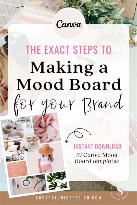 How To Create A Mood Board Sugar Studios Design Branding Mood Board