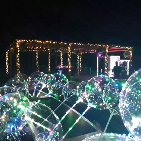 10 Balões 24 Polegadas Led Festa Casamento Brinde Pilhas Shopee Brasil