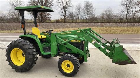 Nice John Deere 4500 W 460 Loader 900 Hours Live And Online