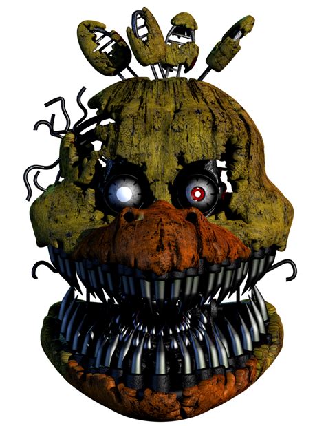 Nightmare Chica Head Model Wip By Torres4 On Deviantart
