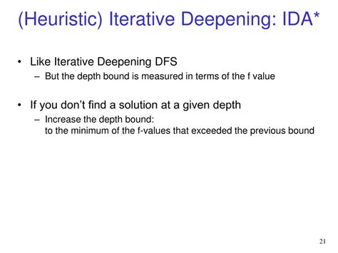 Ppt Iterative Deepening Powerpoint Presentation Free Download Id7019568
