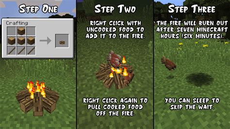 Campfire Recipe Minecraft