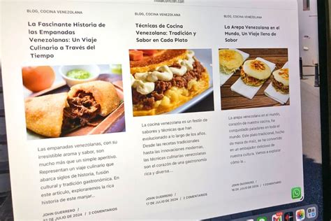 Claves para un Blog Gastronómico Exitoso
