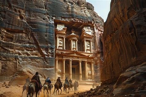 Premium Photo Tracing The Footsteps Of Ancient Traders And Trave