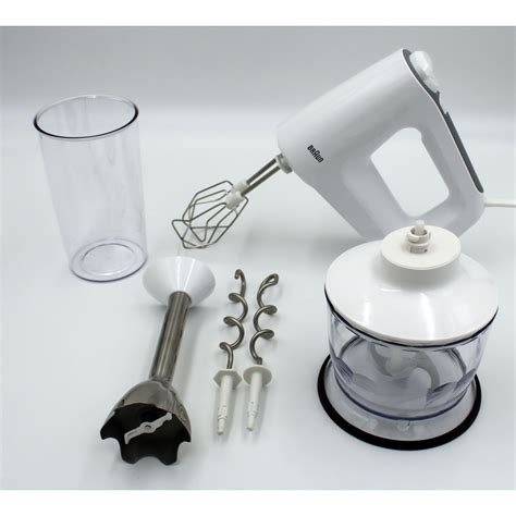 Braun HM3137WH MultiMix 3 Handmixer-Set weiß, 68,99