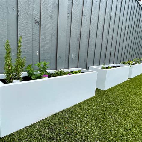 Rectangular Plant Pot Fibreglass Victoria Aussie Fibreglass Experts