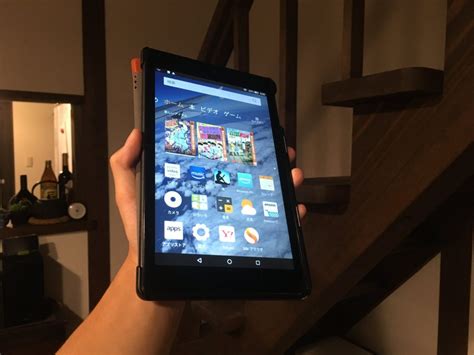 Fire Hd 8 タブレットを購入。唯一残念なのはカメラだった。 おけば走る子