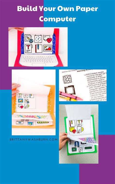 Build Your Own Computer Paper Activity Build Your Own Computer