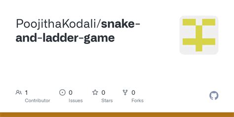 Github Poojithakodali Snake And Ladder Game