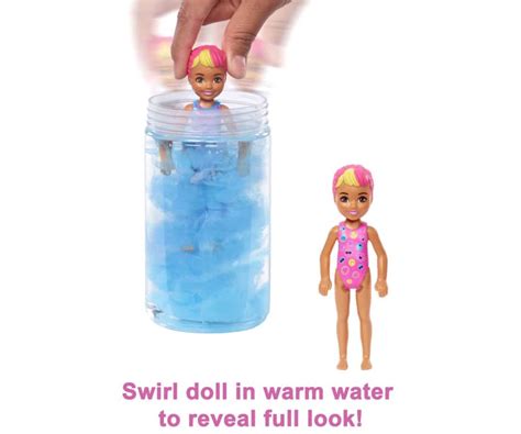 Детска играчка кукла Barbie Челси с трансформация пъстри цветове