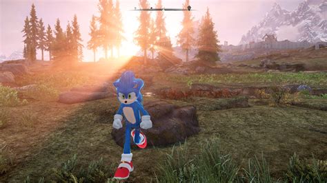 Ah Yes I Can Finally Play As Fucking Sonic R Skyrim