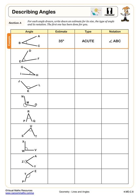 naming sets b worksheet fun and engaging geometry pdf worksheets
