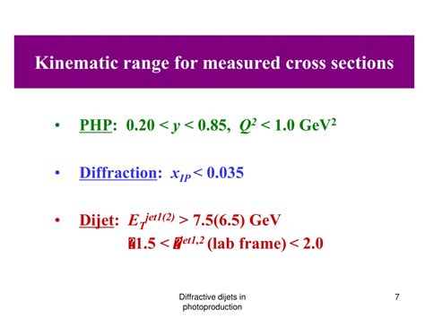 Ppt Diffractive Dijets In Photoproduction Powerpoint Presentation Free Download Id9242866