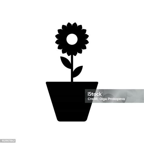 흰색 배경에 고립 된 유행 플랫 스타일에서 꽃 아이콘 웹 사이트 디자인 아이콘 응용 프로그램 Ui에 대 한 봄 기호입니다 벡터 일러스트 레이 션 그래픽 사용자 인터페이스에