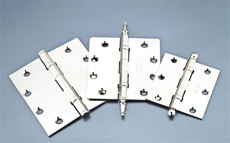 Emtek Residential Duty Plain Bearing Solid Brass Hinges Pair