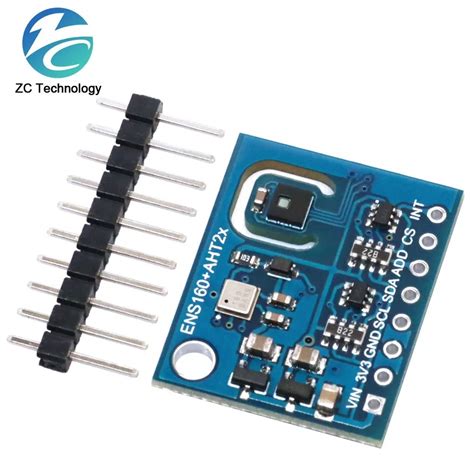 ENS160 AHT21 Dióxido De Carbono CO2 eCO2 TVOC Sensor De Qualidade Do