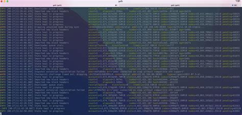 Syncing Geth For 2 Weeks Rethstaker