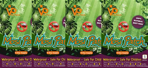 Vie Mosi Patch Anti Mosquito Waterproof 24 Patches Long Lasting Protection Buy Now With