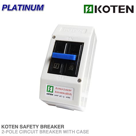 Koten Safety Breaker Regular And With Outlet 20a 30a Ksb And Ksb S