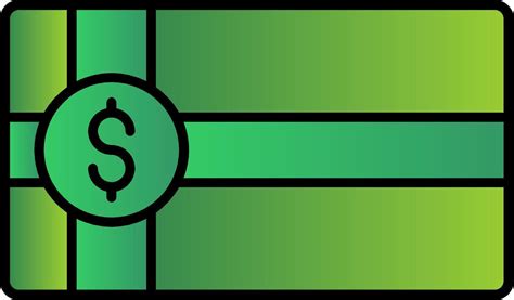 Payment Voucher Line Filled Gradient Icon 42397922 Vector Art At Vecteezy