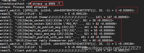 Strace命令使用分析strace P Csdn博客