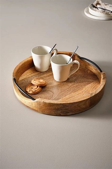Personalized Lazy Susan Serving Tray Solid Wood Custom Lazy Susan