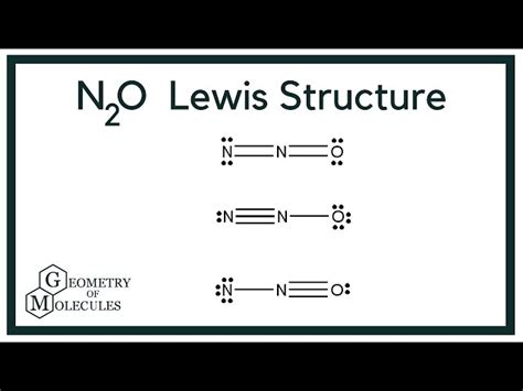 Lewis Dot Structure N2o