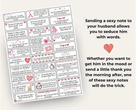 Sexy Love Notes Printable Sexy Lunchbox Notes Sexy Love Messages For Couples Valentine S