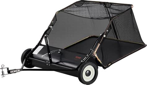 Brandclub Vevor 42 Inch Lawn Sweeper Tow Behind 12 Cuft Large Pull