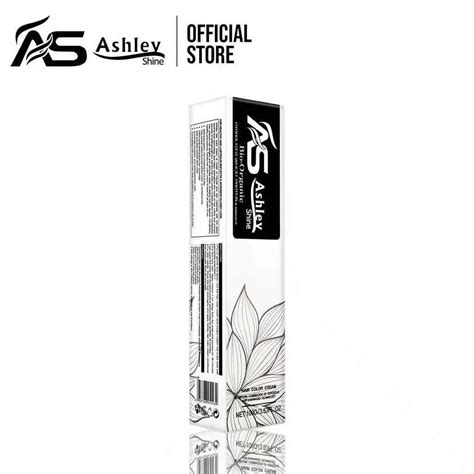 Ashley Shine Bio Organic Hair Color 8 11 Light Gray 100ml Shopee Philippines