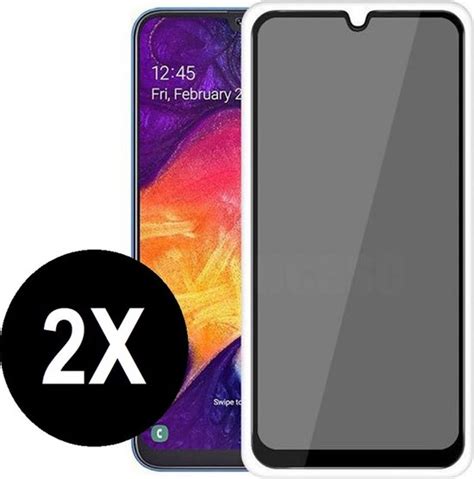 Screenz® Samsung Galaxy A32 5g Privacy Screenprotector Tempered