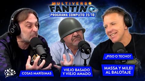 Post elecciones en Multiverso Fantino - 23/10 - YouTube