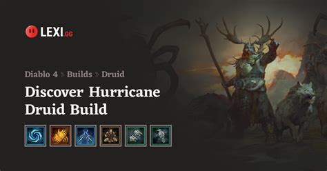 Diablo 4 Hurricane Druid Build Season 8 Ready