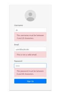 React Node Js Express User Authentication With Jwt Example Bezkoder