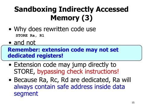 PPT Sandboxing Untrusted Code Software Based Fault Isolation SFI PowerPoint Presentation