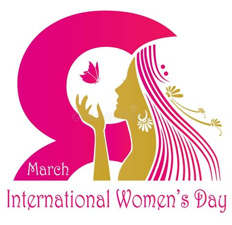 Ilustración Del Vector Del Día Internacional De La Mujer Ilustración