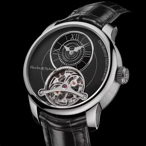 Rudis Sylva RS Black Dial Harmonious Oscillator Watch Slaylebrity
