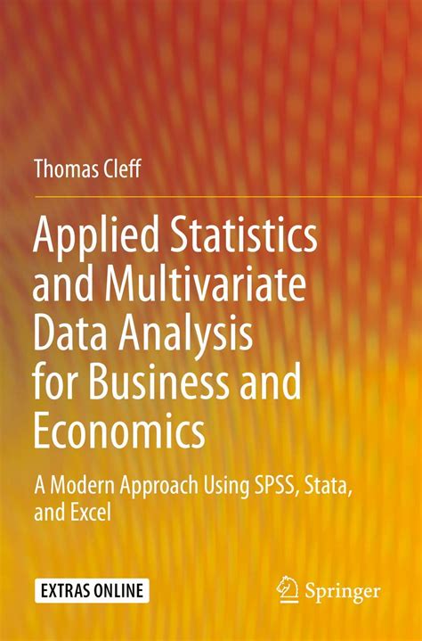 Buy Applied Statistics And Multivariate Data Analysis For Business And