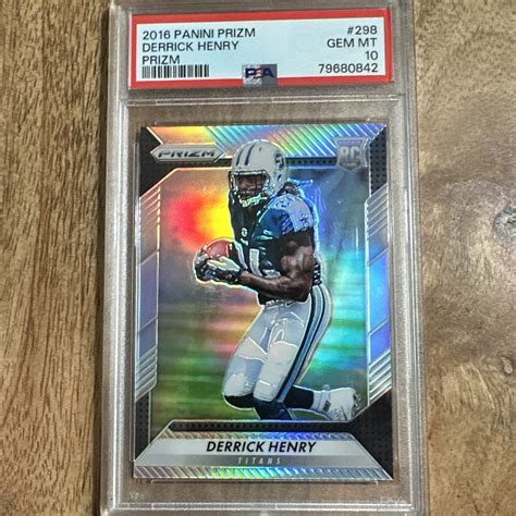 Derrick Henry 2016 Prizm 298 Silver Price Guide Sports Card Investor