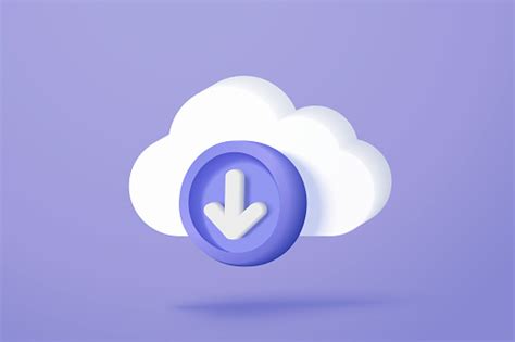 클라우드 관리에서 멀티미디어 파일 문서를 3d 다운로드합니다 이미지 및 비디오 콘텐츠 디지털 파일을 다운로드합니다 데이터 전송