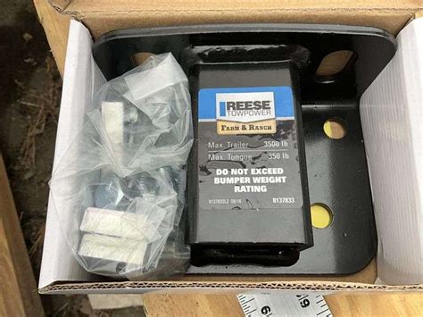 Step Bumper Receiver Hitch NIB Legacy Auction Company