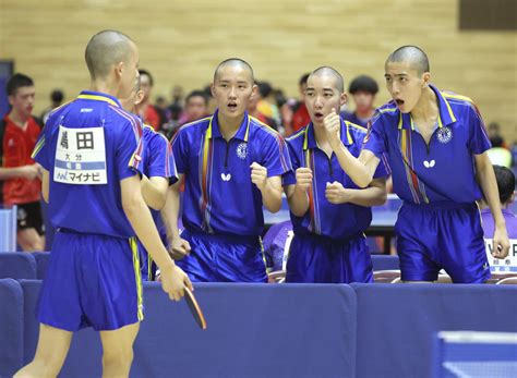 写真で観るインターハイ2023 卓球 読売新聞